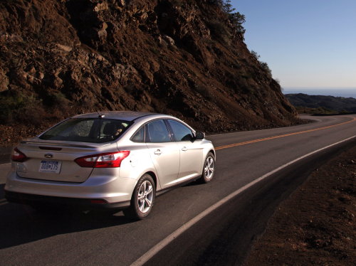 The 2012 Ford Focus from the rear | Torque News